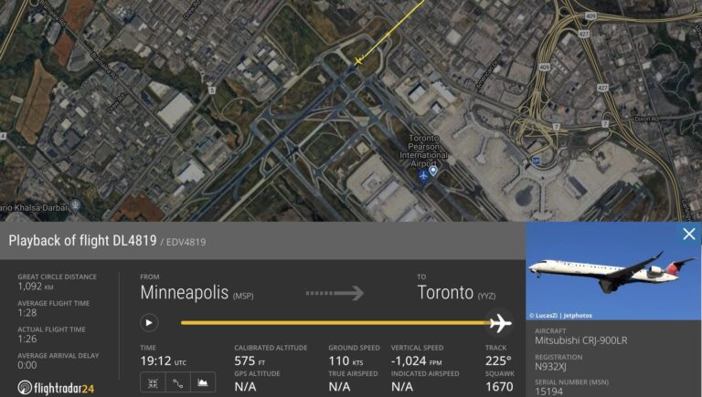 Delta Flight 4819 Crashed Upon Landing & Ended Upside Down on Runway ...