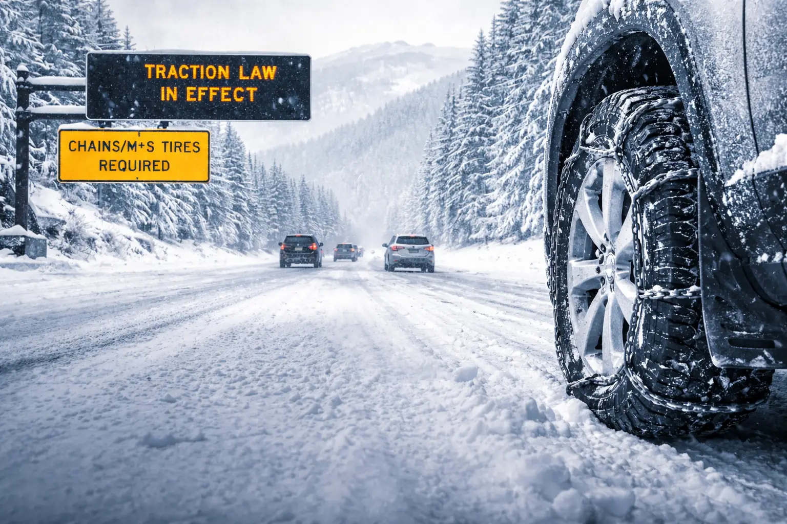 Colorado Traction Law Explained: What Drivers Need to Know